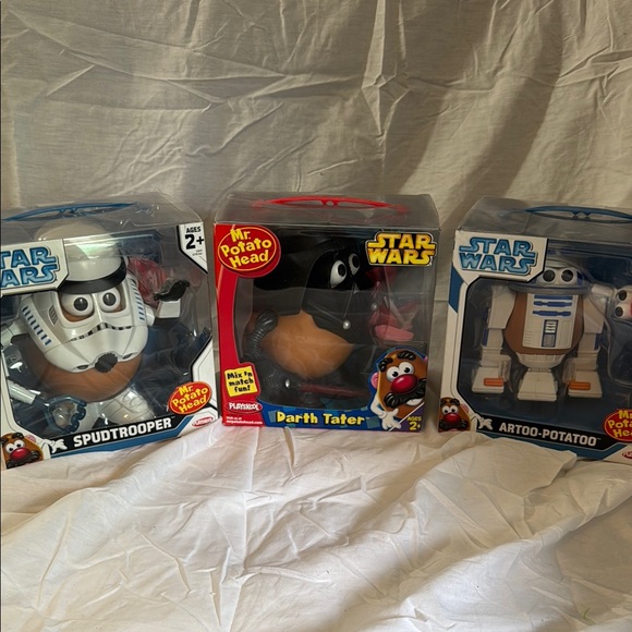 Hasbro | Toys | Nib Star Wars Mr Potato Head Set Spudtrooper Darth ...